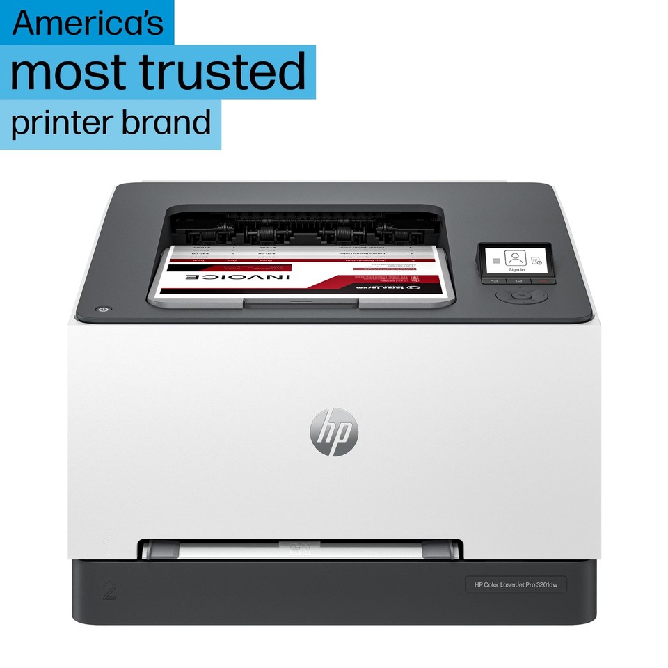 HP Color Laserjet Pro 3201dw Wireless Color Laser Printer, Office ...
