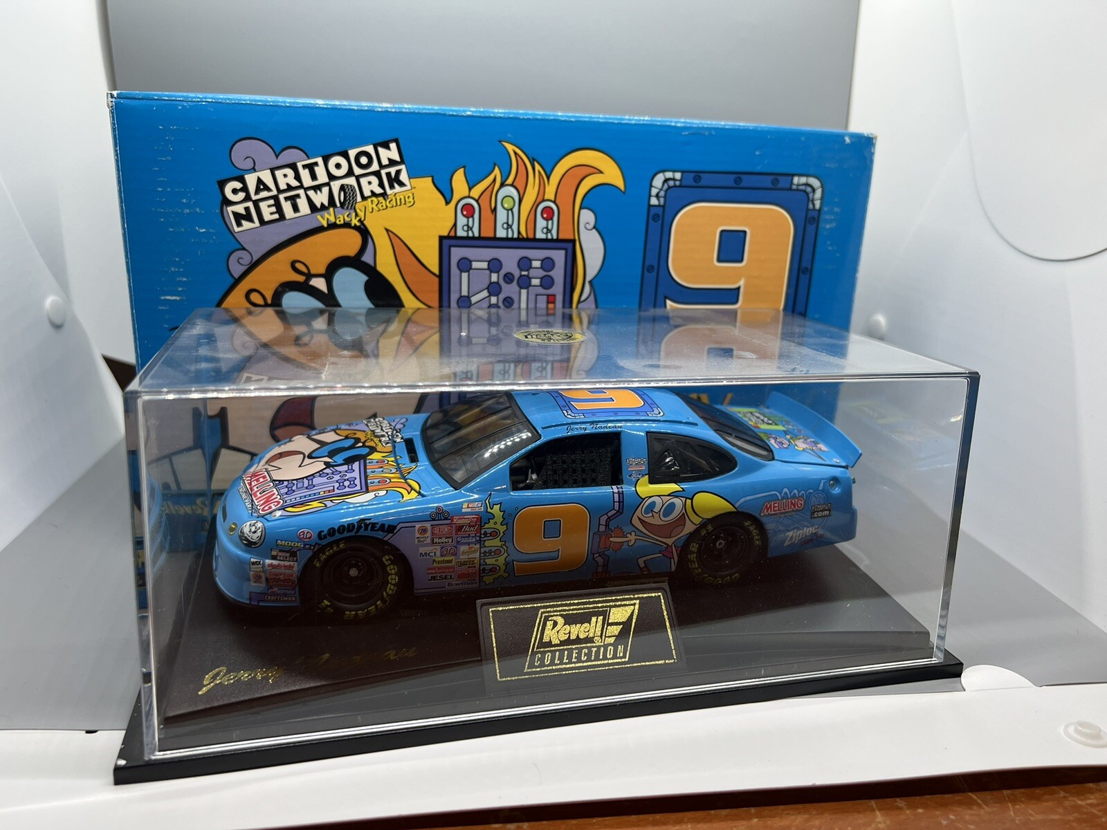 Jerry Nadeau Cartoon Network Wacky Racing Dexter's Lab Ford 1:24 ACTION ...