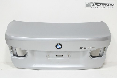 2016-2018 BMW 330E F30 SEDAN TRUNK LID DOOR COVER GLACIER SILVER ...
