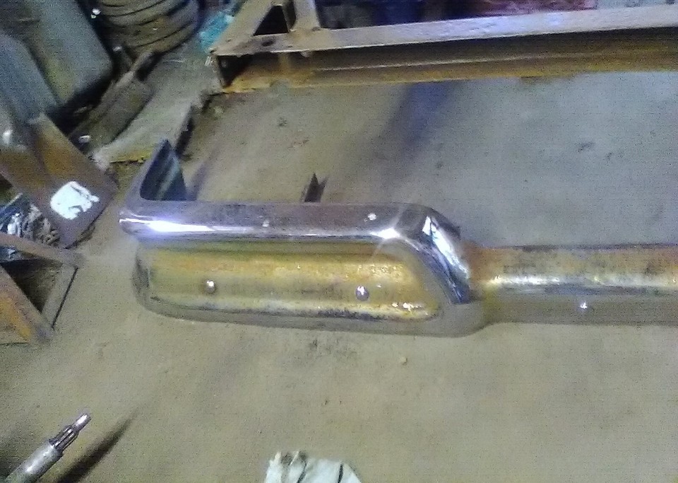 1957 Ford Fairlane Rear Bumper Original | eBay
