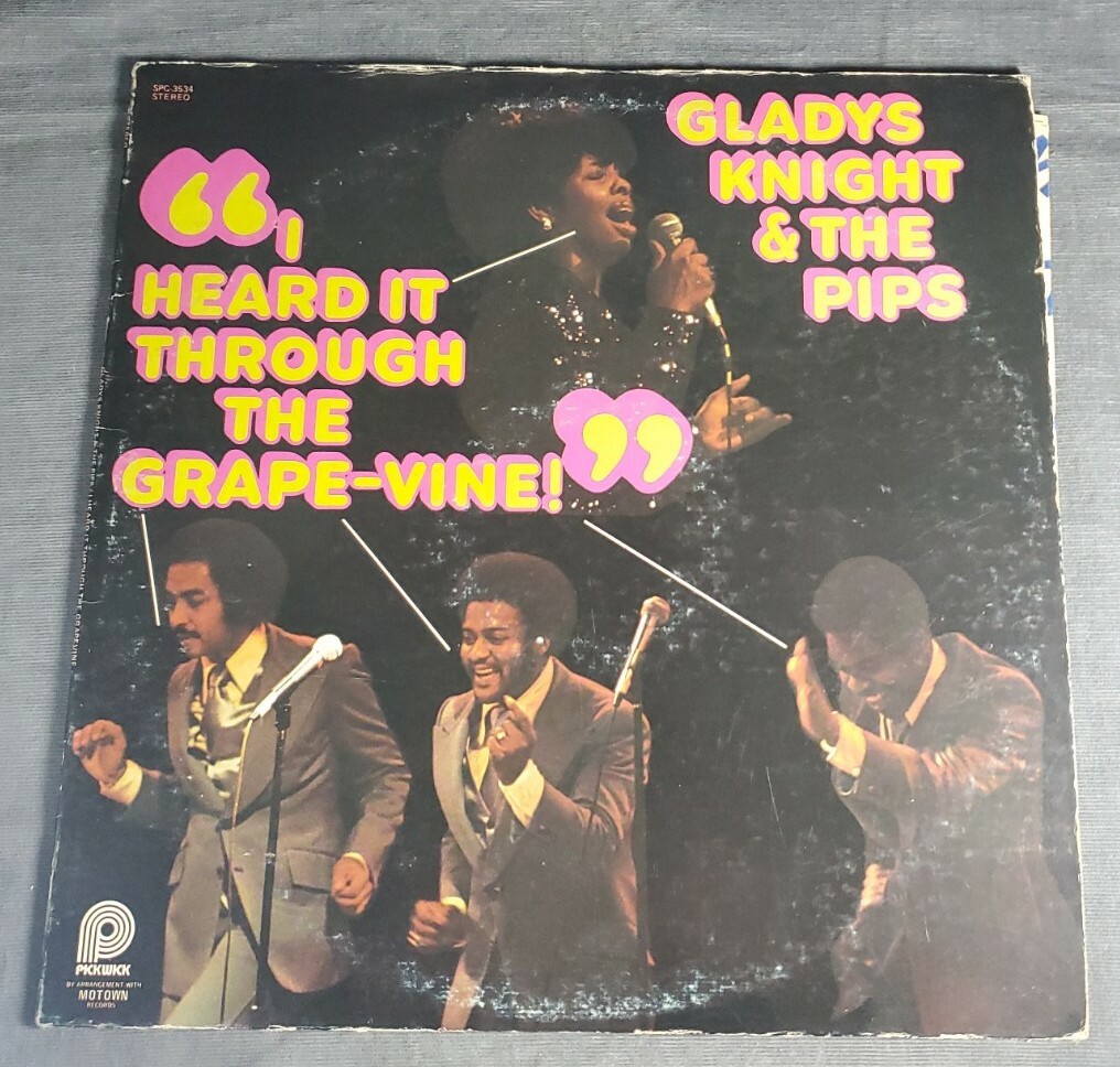 Gladys Knight & The Pips, Heard It Through The Grapevine LP, 1975, SPC ...
