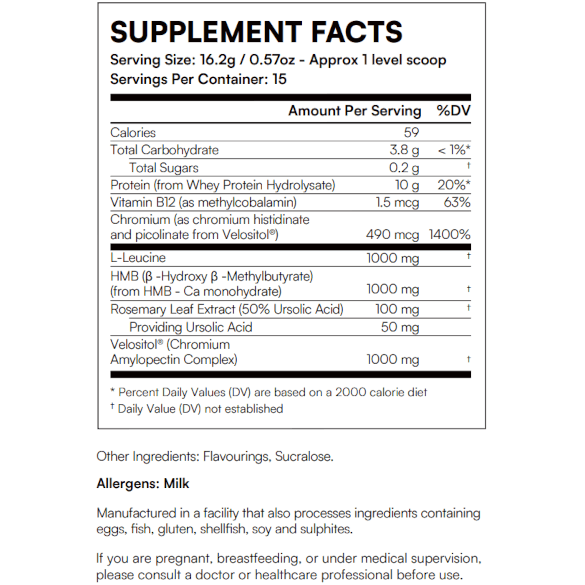 Apex Labs Muscle Defense Dietary Supplement, Vanilla - 8.57 oz - New ...