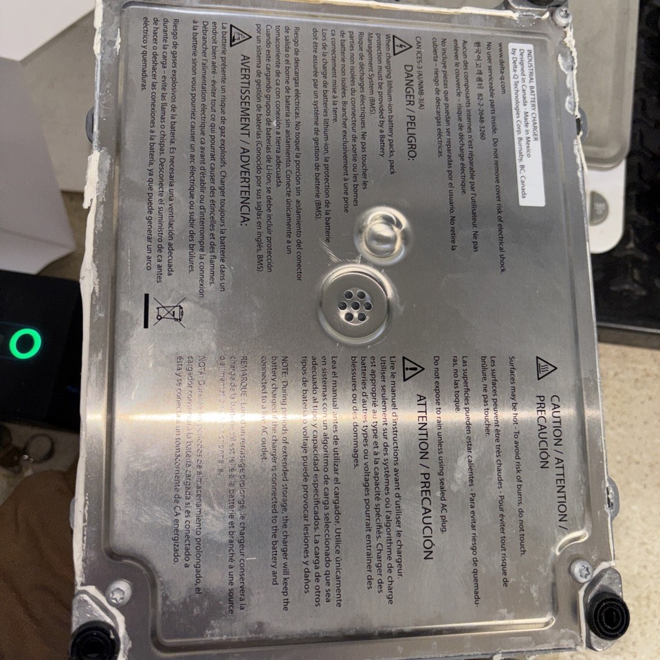 Delta-Q IC0650-048-CC industrial battery charger, designed for 48V ...