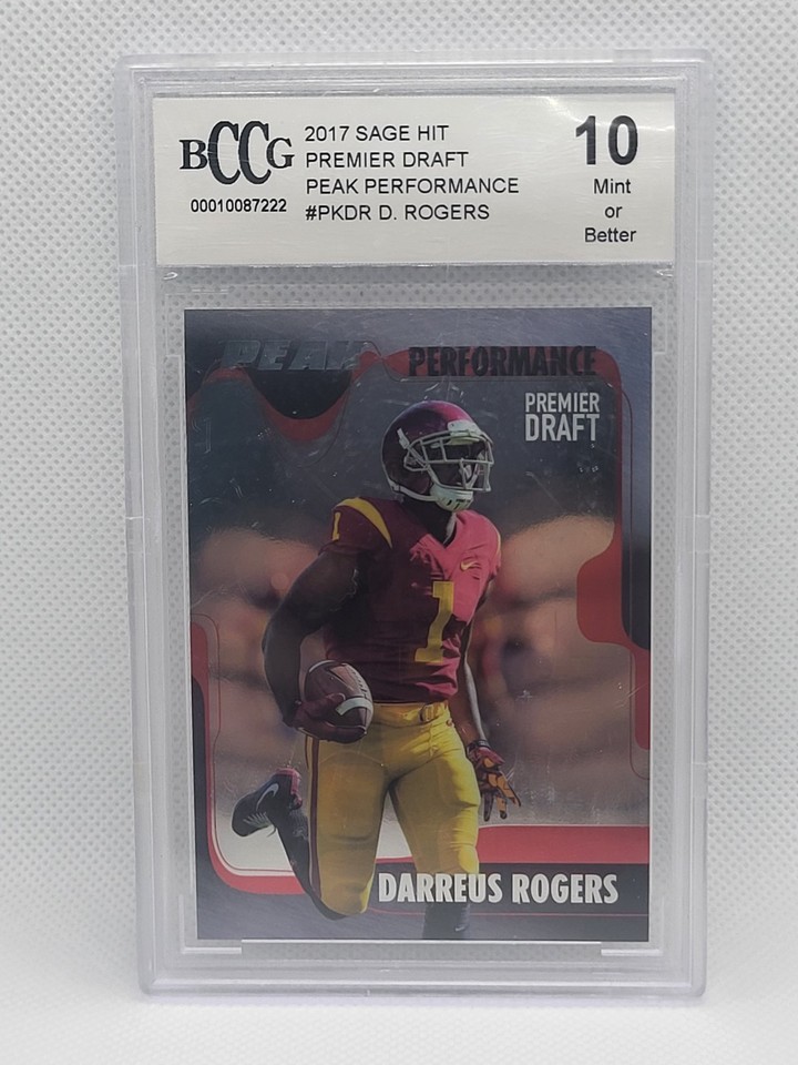 DARREUS ROGERS 2017 SAGE #PKDR Premier Draft Peak Performance - BCCG 10 ...