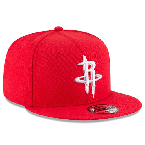 New Era Houston Rockets Snapback Hat NBA Team Classic Red Color ...
