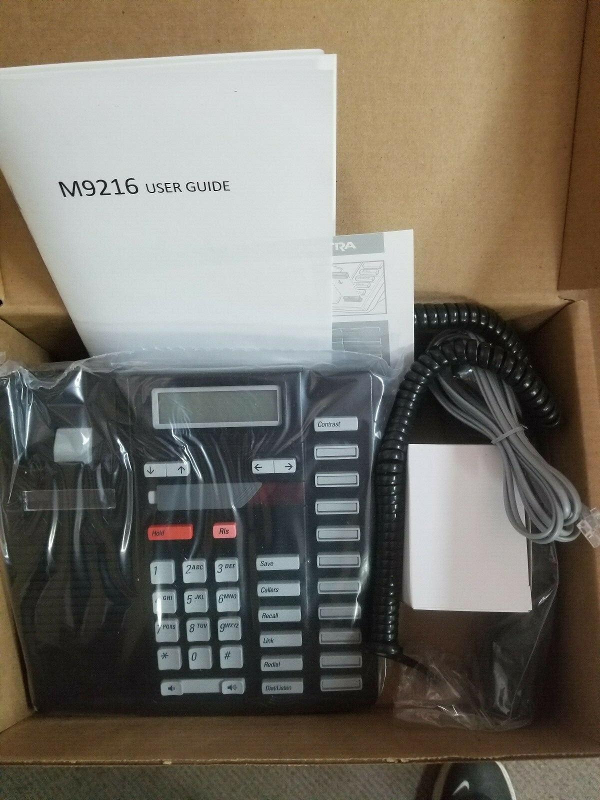 MERIDIAN 9216 BLACK- CALLER I.D. WITH DIAL AND LISTEN | eBay