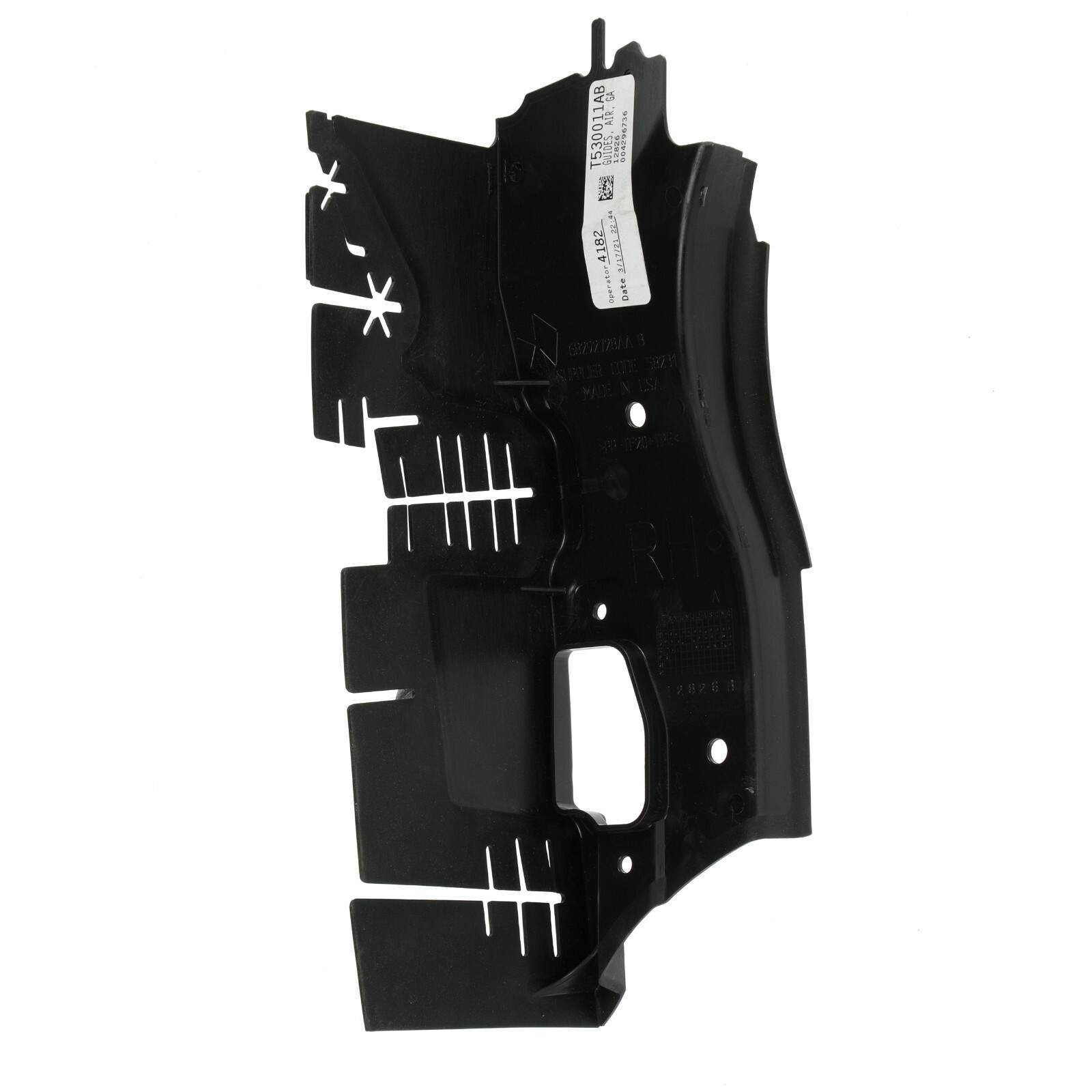 18-22 WRANGLER JL GLADIATOR RADIATOR SEAL RIGHT SIDE OEM NEW MOPAR ...