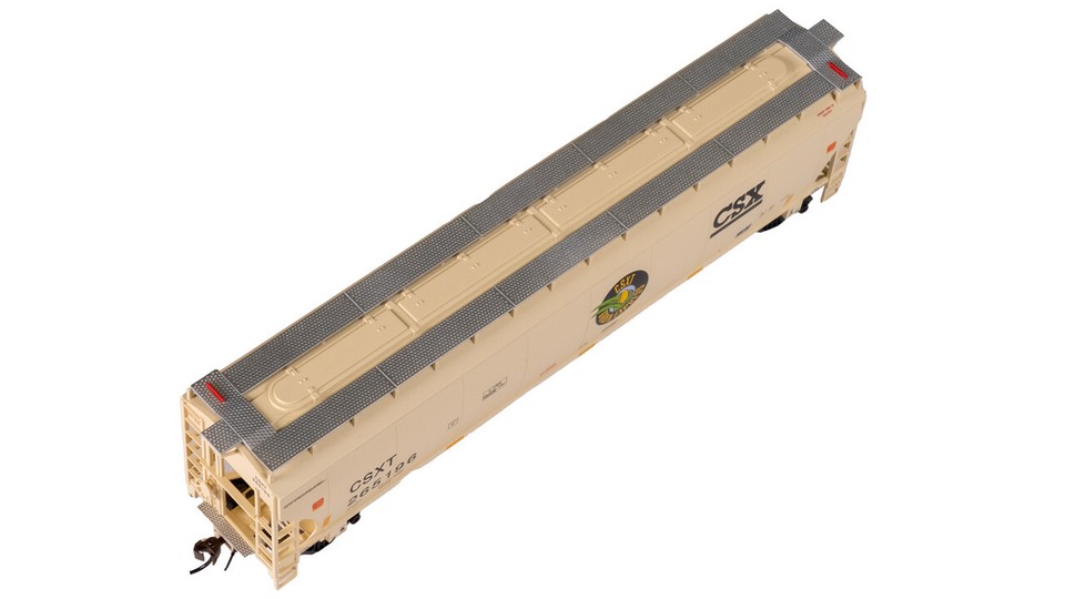 Bachmann 70635 HO Scale CSX Trinity Railcar 5161 Covered Hopper 265196 ...