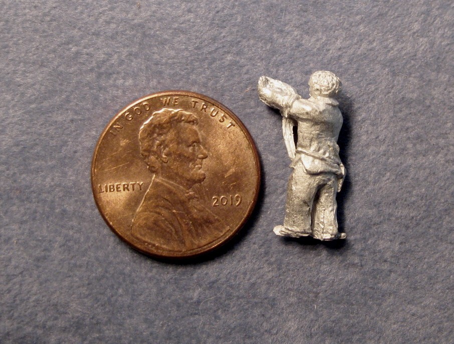 Gandy Dancers HO Scale Metal Unpainted Figure "Man Working w/ Power ...