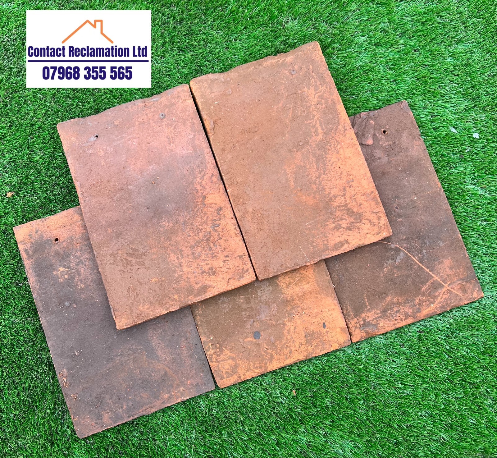 NEW Lifestiles Woburn Handmade Clay Plain Tiles - Reclamation Mix (BC ...