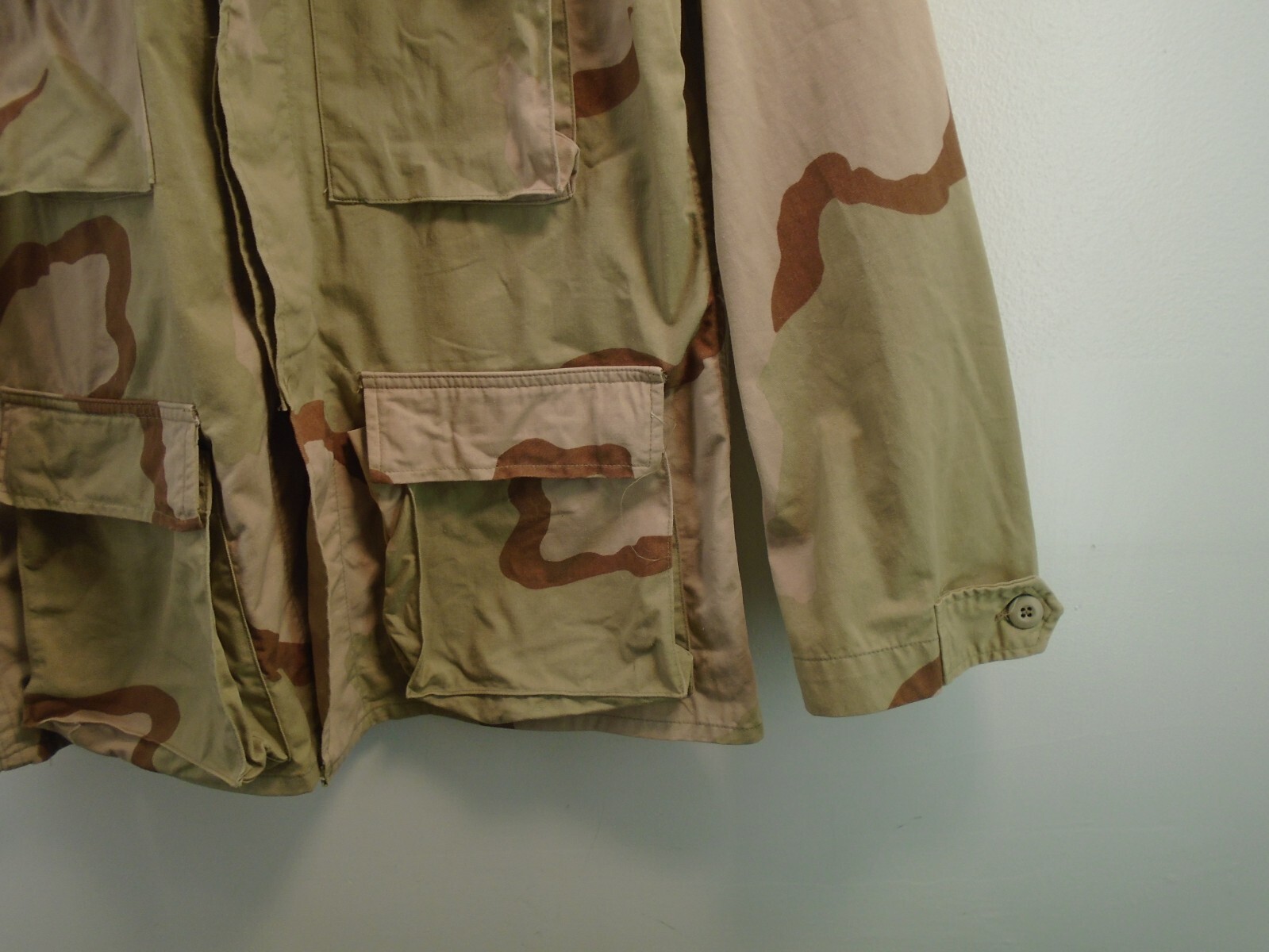 US Military Air Force DCU Coat Shirt Desert Size Medium Regular Twill ...