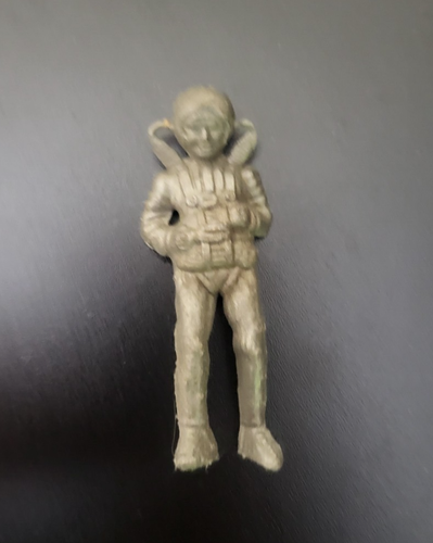 plastic army man vintage figure Paratrooper Alien Space Man | eBay