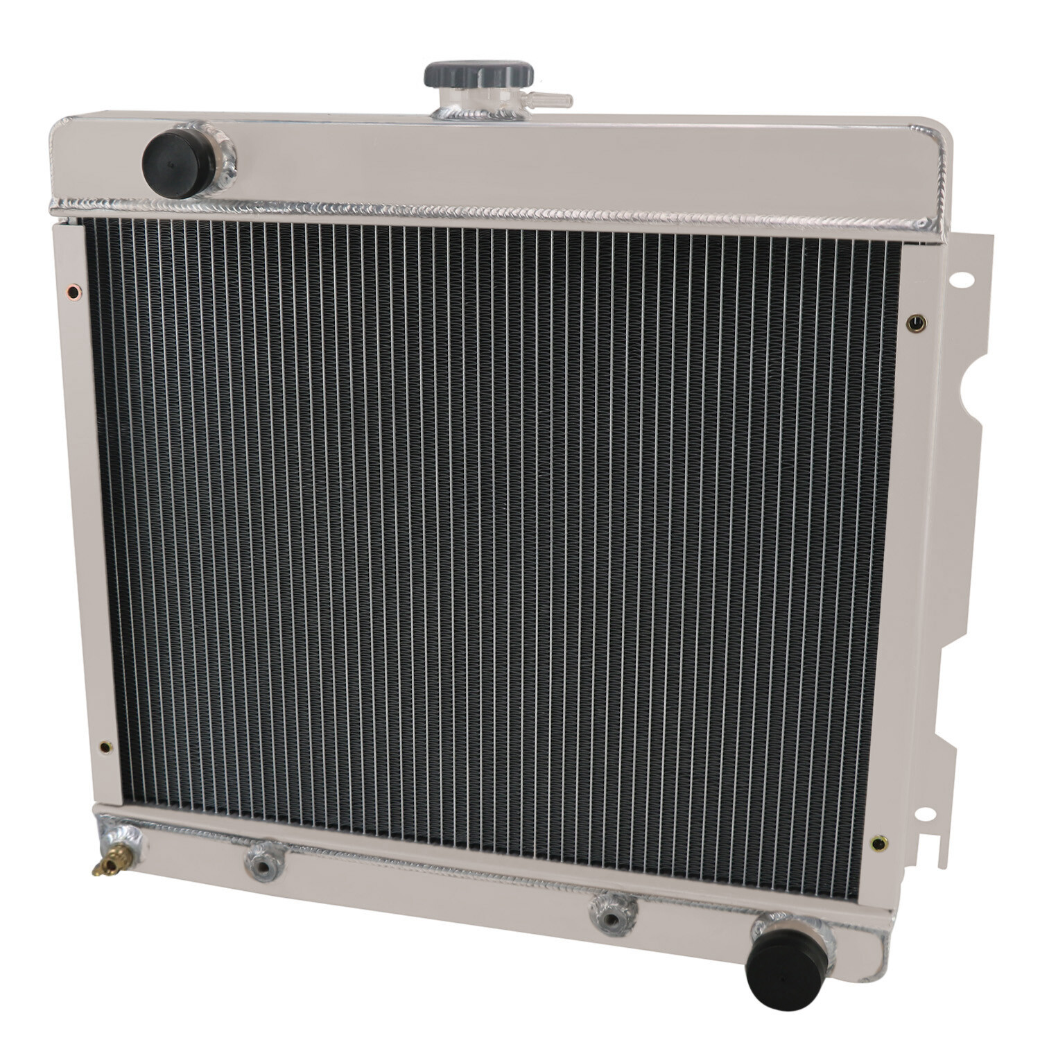4 Row Aluminum Radiator fit 1970-1972 Plymouth Duster Valiant Dodge ...