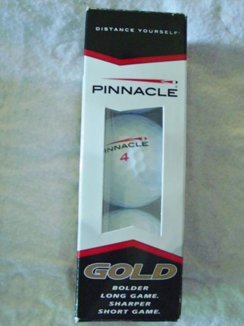 (2) Boxes PINNACLE GOLD Golf Balls - Each Sleeve has 3 bright white ...