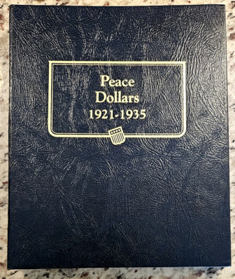 Exquisite Complete 24 Coin Peace Silver Dollar Full Set, 1921-1935 ...