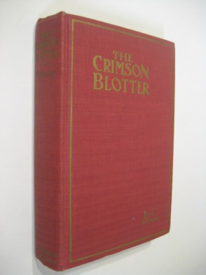 Isabel Ostrander THE CRIMSON BLOTTER Burt 1921 HC | eBay
