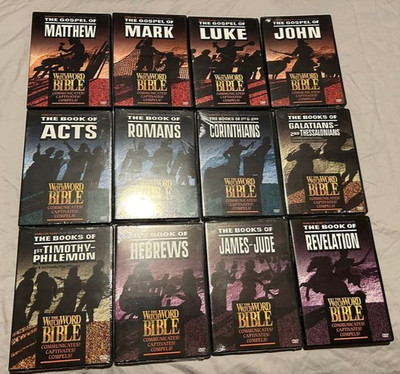 The Watch Word Bible 12 Disc DVD Set New Testament Complete SOME SEALED ...