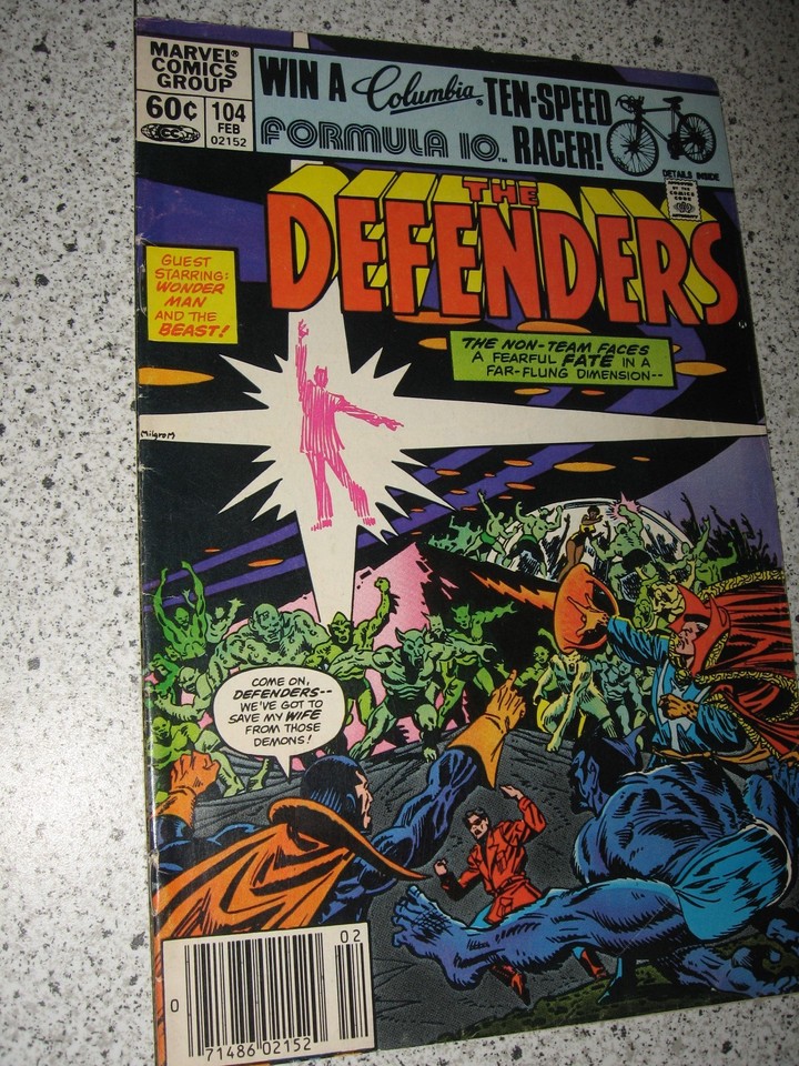 Defenders #59-131 Marvel Comic Book Collection Lot '74-01 Silver Surfer ...
