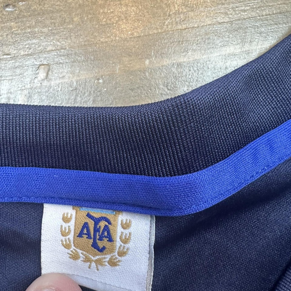 Argentina National Team Soccer Jersey Blue AFA Messi 10 Away Short ...