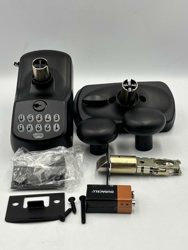 Schlage FE595 622 PLY Keypad Entry - Matte Black –Tested and Functional ...