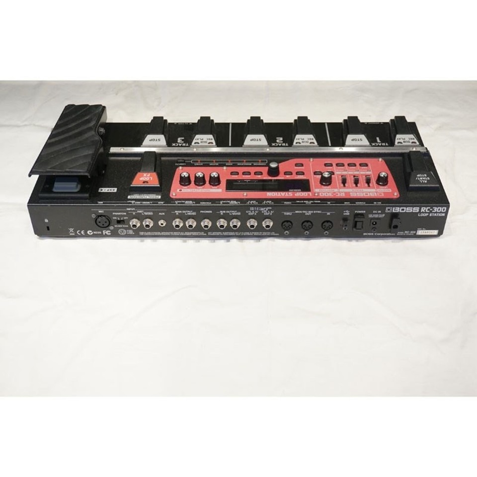 BOSS RC-300 Effector Loop Station Looper Guitar Effect Pedal w/power ...