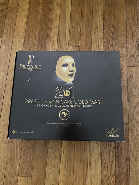 PREDIRE Paris 16pc Anti-aging Oxygen & Stem Cell Golden Mask Set Women ...
