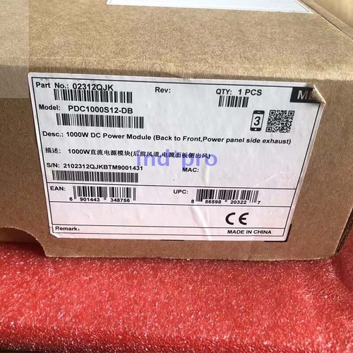 1 Pc. New PDC1000S12-DB Switching Power Supply 1000W For S6730-H Series ...