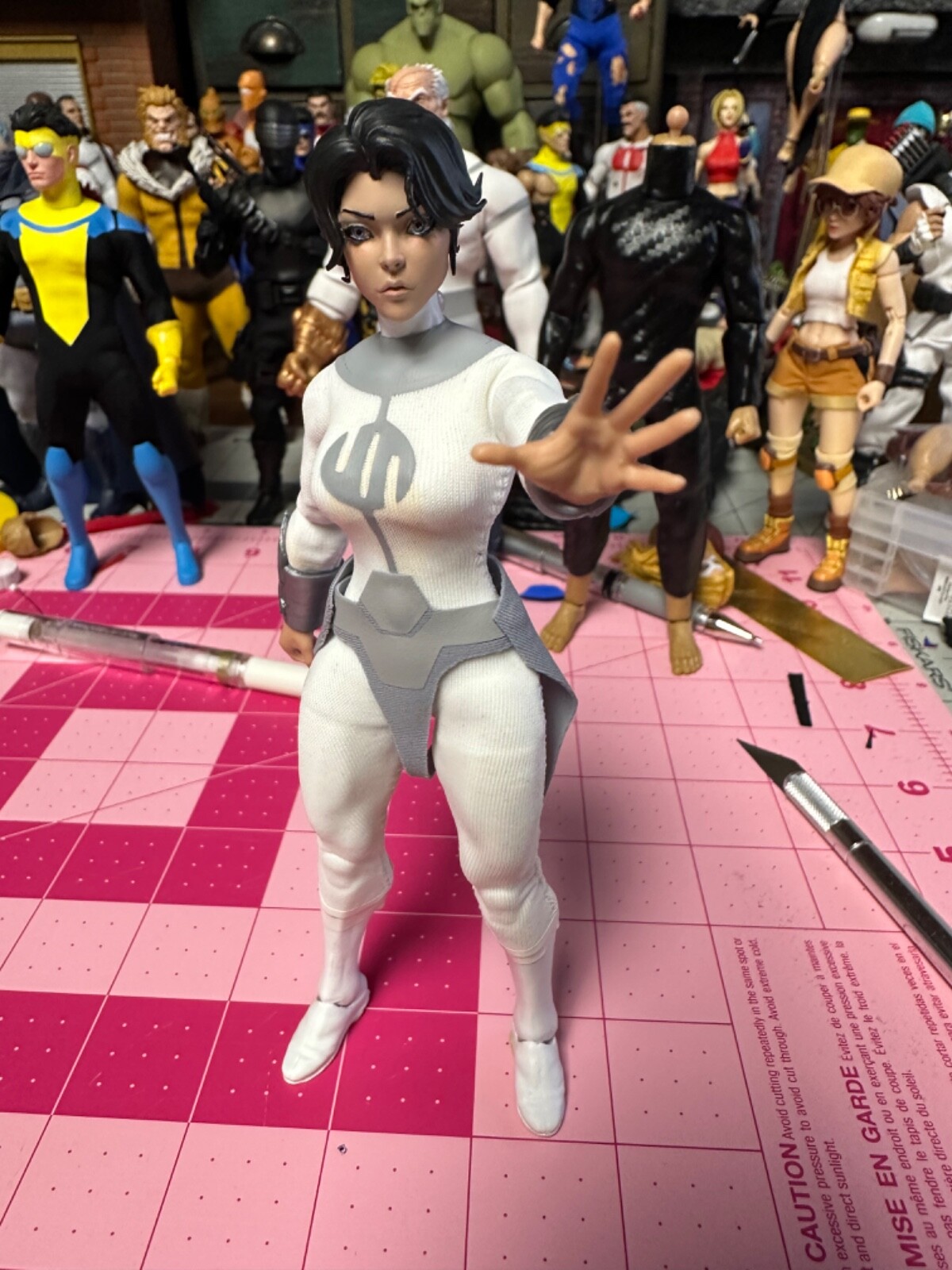 Mezco one 12 custom female viltrumite anissa suit only | eBay