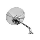 UNIVERSAL 2xLucas Style Classic Car Adjustable MINI Chrome Door or Wing ...