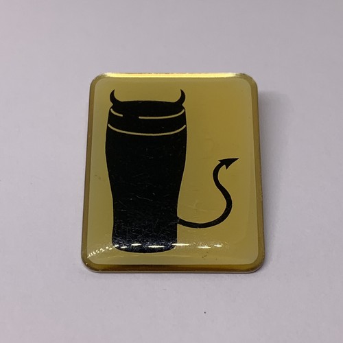 Devil Horns Tail Black Coffee Mug Tumblr Guinness Beer Brewery Lapel ...