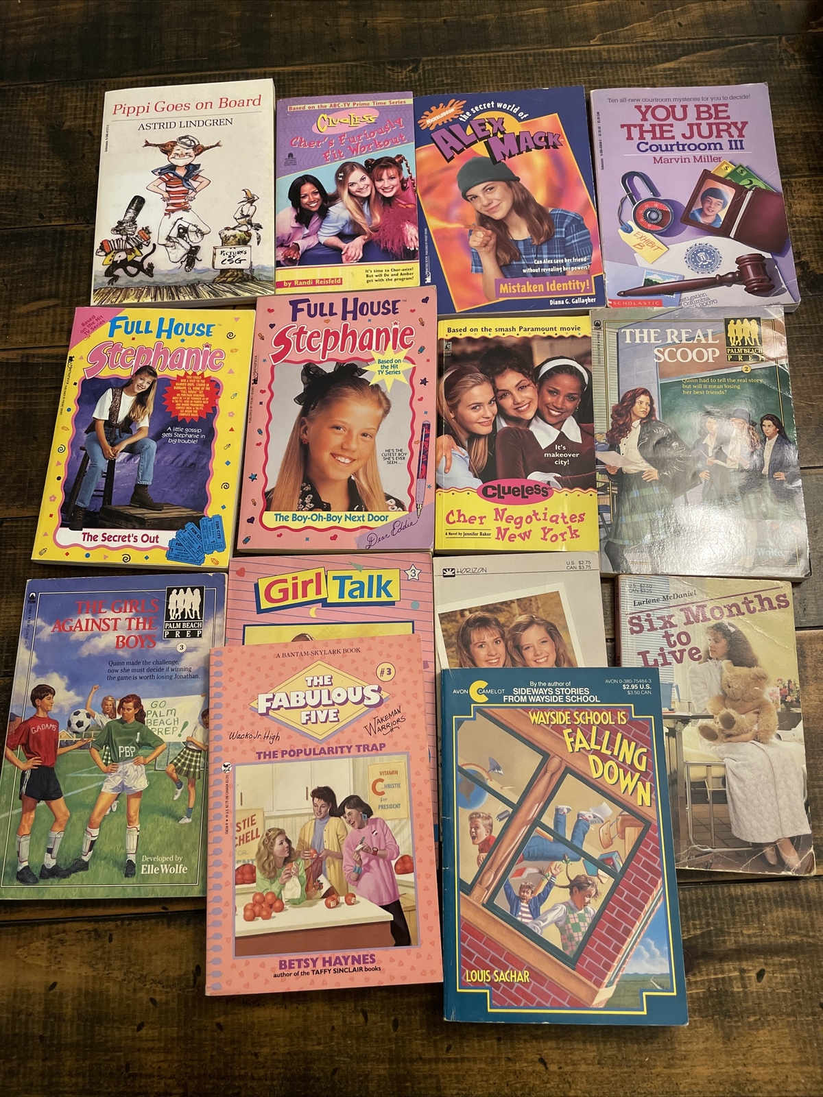 Lot Of 14 Scholastic Chapter Books Full House Clueless Girl Talk ...