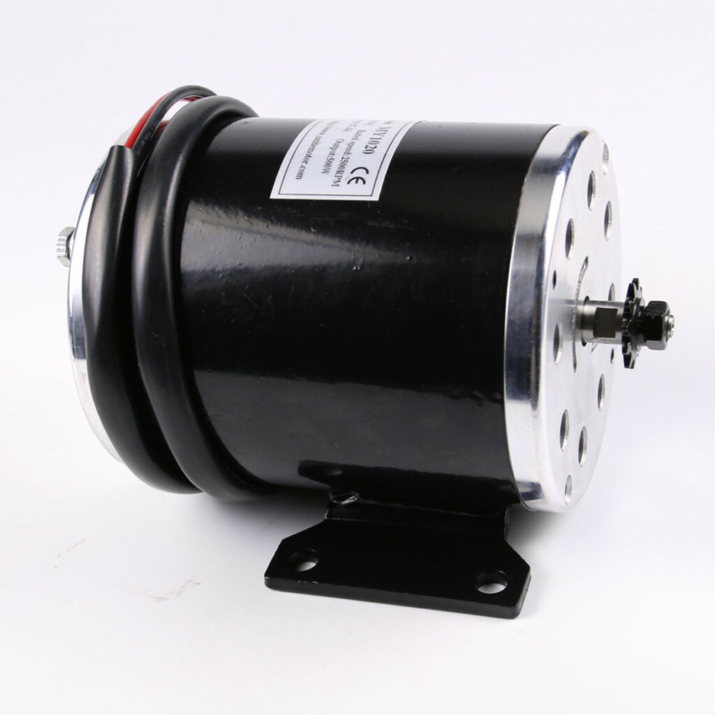 24V 500W Brush Motor Kit Controller Reverse Electric Bicycle Go Kart ...