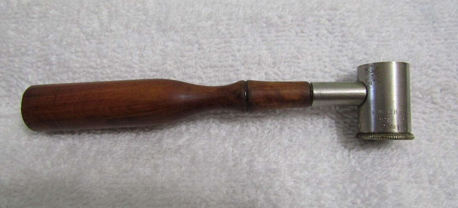 Vintage Wooden Handle Adjustable Powder Drams Measure / Shot Oz. Dipper ...