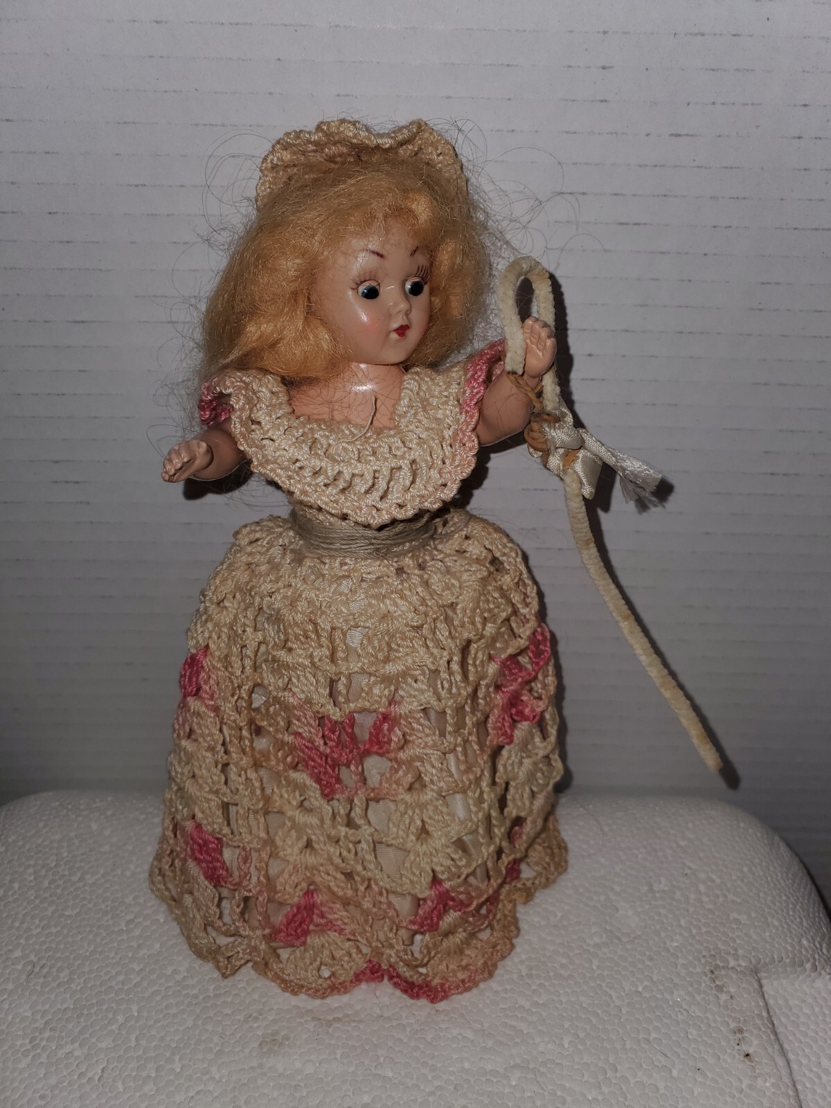 Duchess Doll Corp 1948 Antique 7 in Golden Blonde Doll Little Bo Peep ...