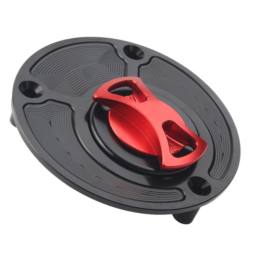 CNC Fuel Gas Tank Cap Cover Red for Yamaha R6 R1 FZ1 FZ6 MT01 FZ16 YZF ...