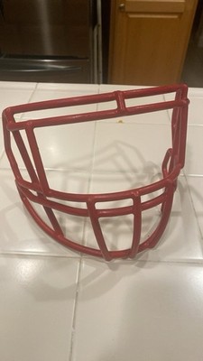 RIDDELL SPEED FLEX SERIES RED FOOTBALL FACE MASK 95410 MEETS NOCSAE ...