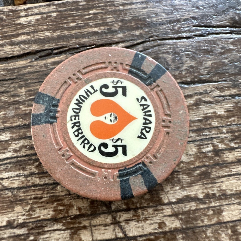 Vintage Lot of 7 Casino Chips. Sahara Thunderbird Dunes El San Juan San Jeronimo | eBay