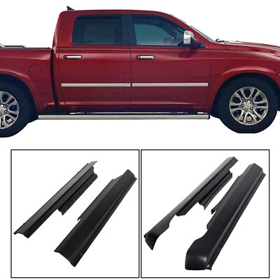 14064 Rocker Panel Sill Plate Cover For 2009-2018 Dodge Ram Crew Cab | eBay