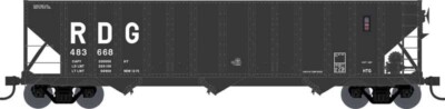 READING RAILROAD H-43 100 TON OPEN TOP HOPPER BY BOWSER TRAINS IN HO ...