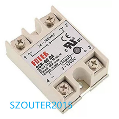 1PCS SSR-40DA 24V-380V 40A 250V Solid State Relay Module 3-32VDC NEW | eBay