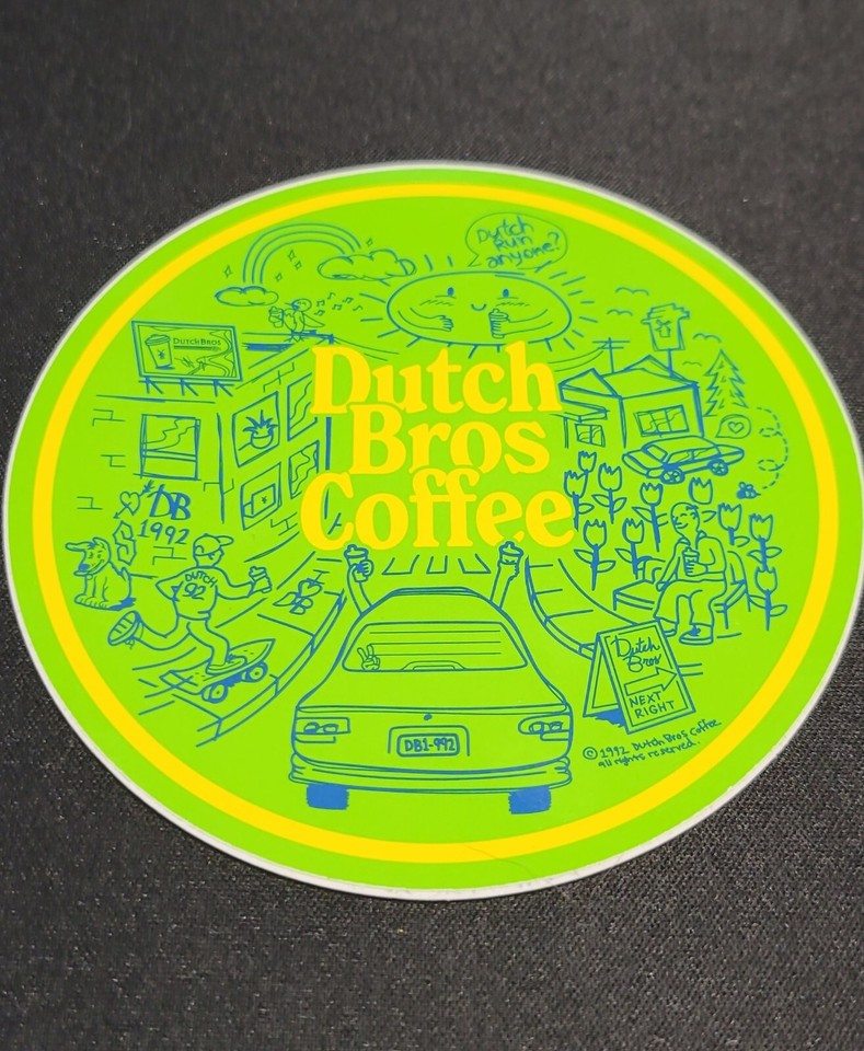 YOU PICK Dutch Brothers Coffee Bros Sticker Decal Rare / Free Shipping ...