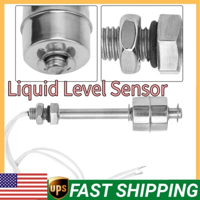 100mm Mini Indicator Vertical Water Level Sensor Stainless Steel Float ...