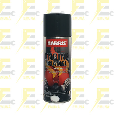 Universal Black Harris Heat Resistant Engine Enamel Motor Spray Paint ...