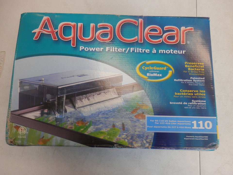 AQUACLEAR 110 POWER FILTER - 60 - 110 GALLON 15561106207 | eBay