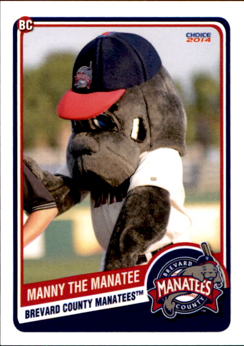 2014 Brevard County Manatees Choice #33 Manny the Manatee Mascot ...