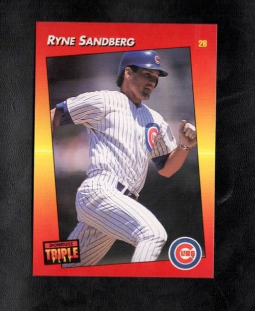 1992 Ryne Sandberg Donruss Triple Play Baseball Chicago Cubs #299 | eBay