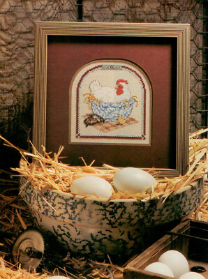 Nesting Hens + Kinfolk Companions Cross Stitch Magazine Patterns - 2 ...