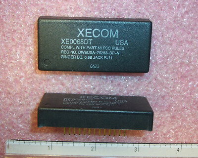 QTY (3) XE0068DT XECOM 24 PIN TELEPHONE LINE INTERFACE DAA MODULES | eBay