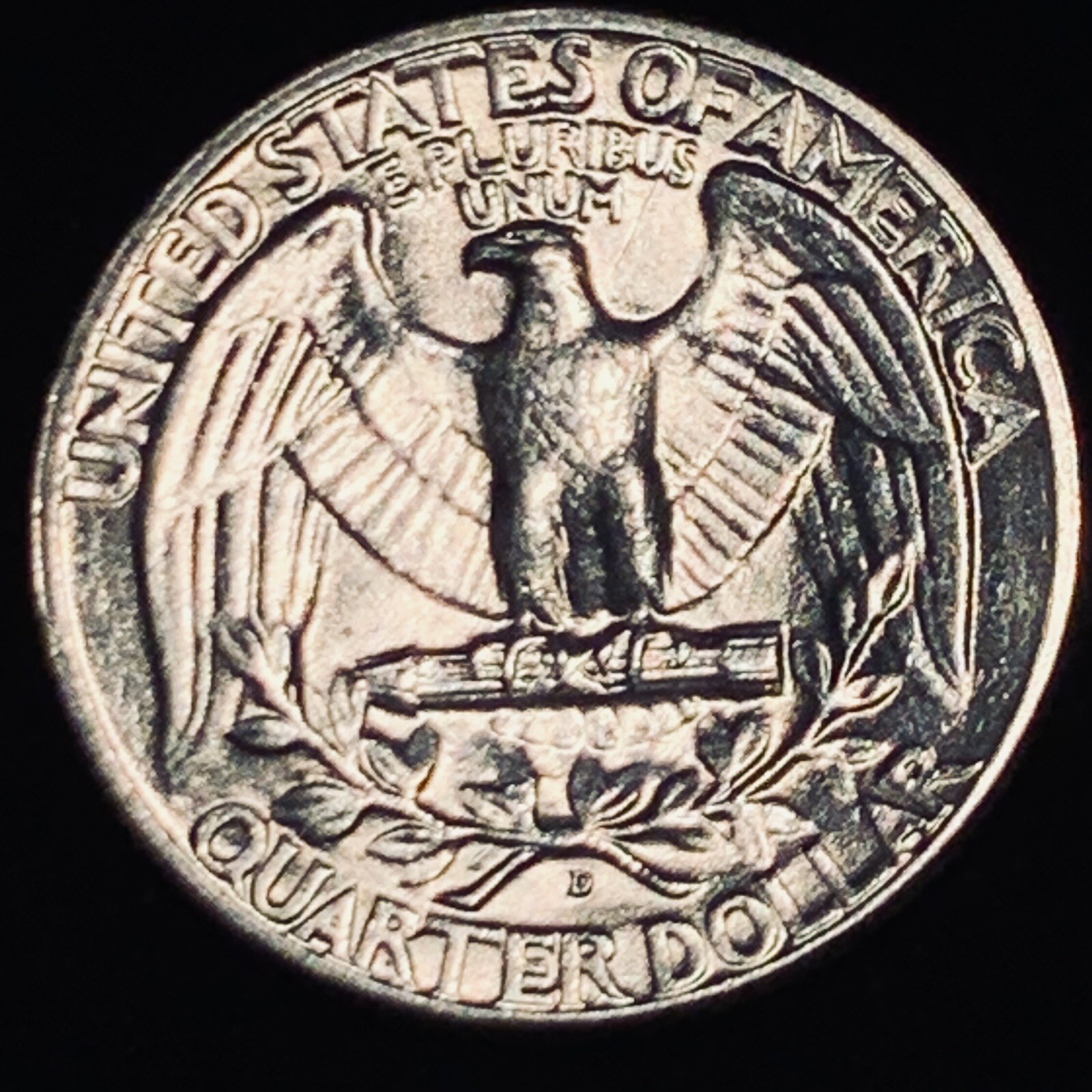 1950 D, D/S WASHINGTON QUARTER RARE “D OVER S” MINTMARK VARIETY GEM BIG ...