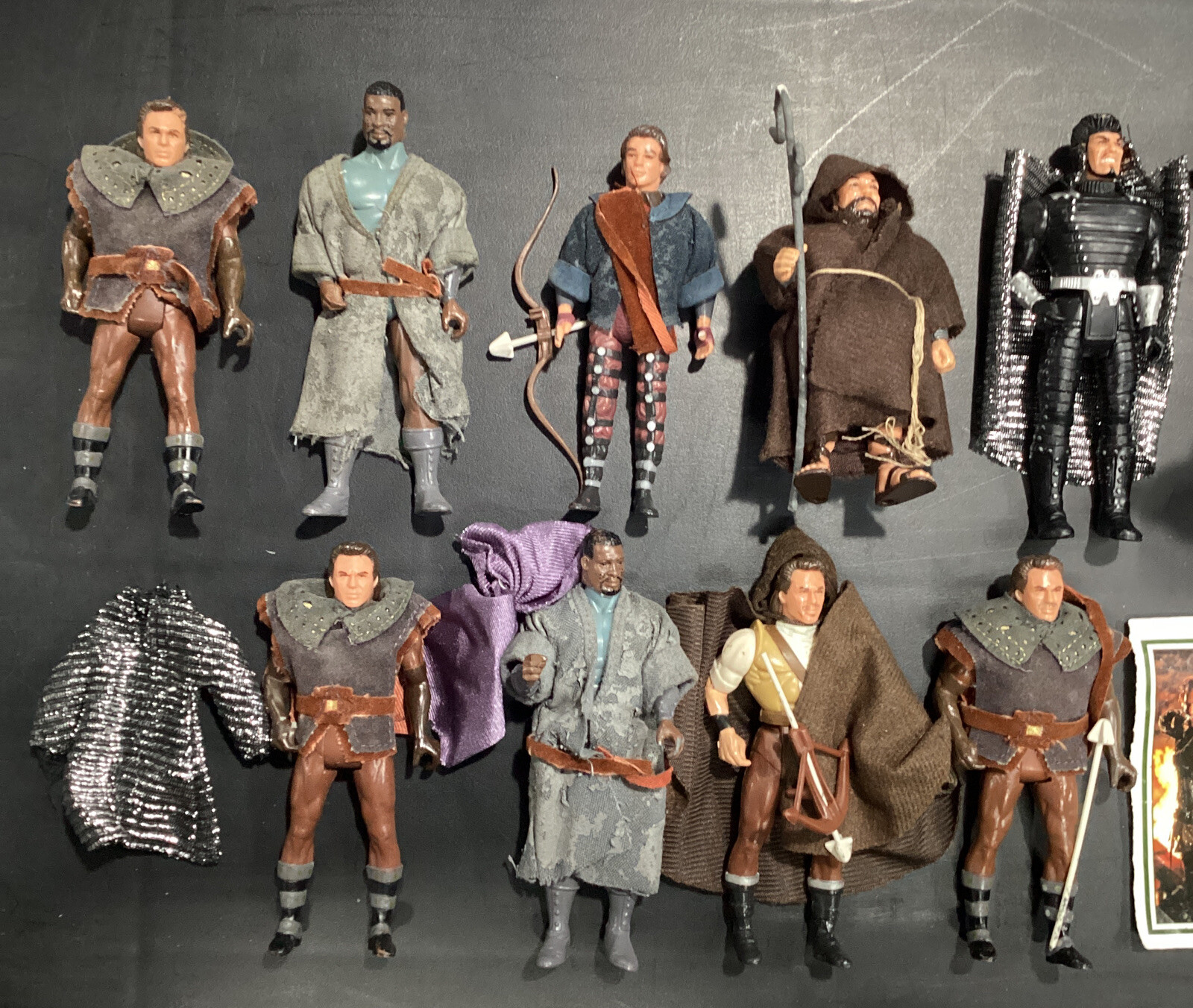 kenner 1991 robin hood prince Lot Figures, Net Launcher, Bola Bomber | eBay